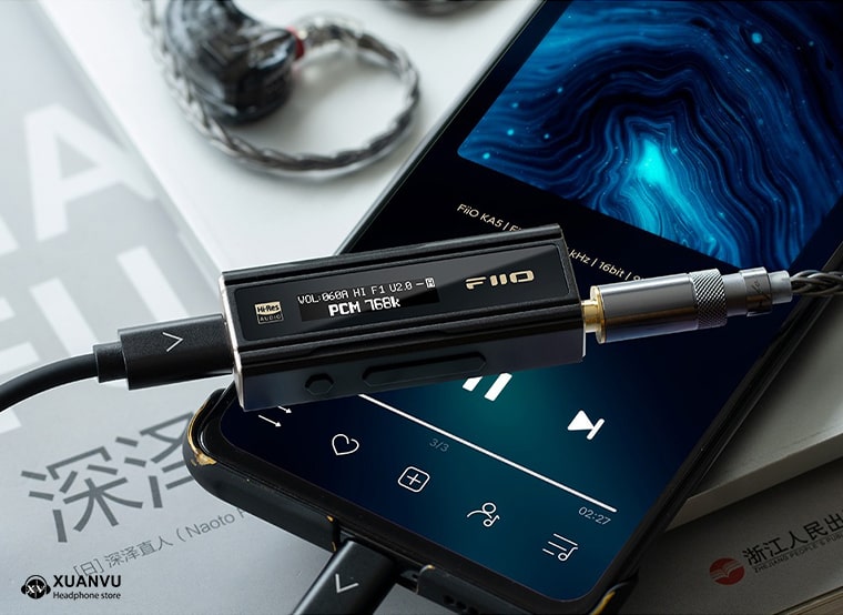 DAC/AMP FiiO KA5 chất lượng, giá rẻ | Xuân Vũ Audio